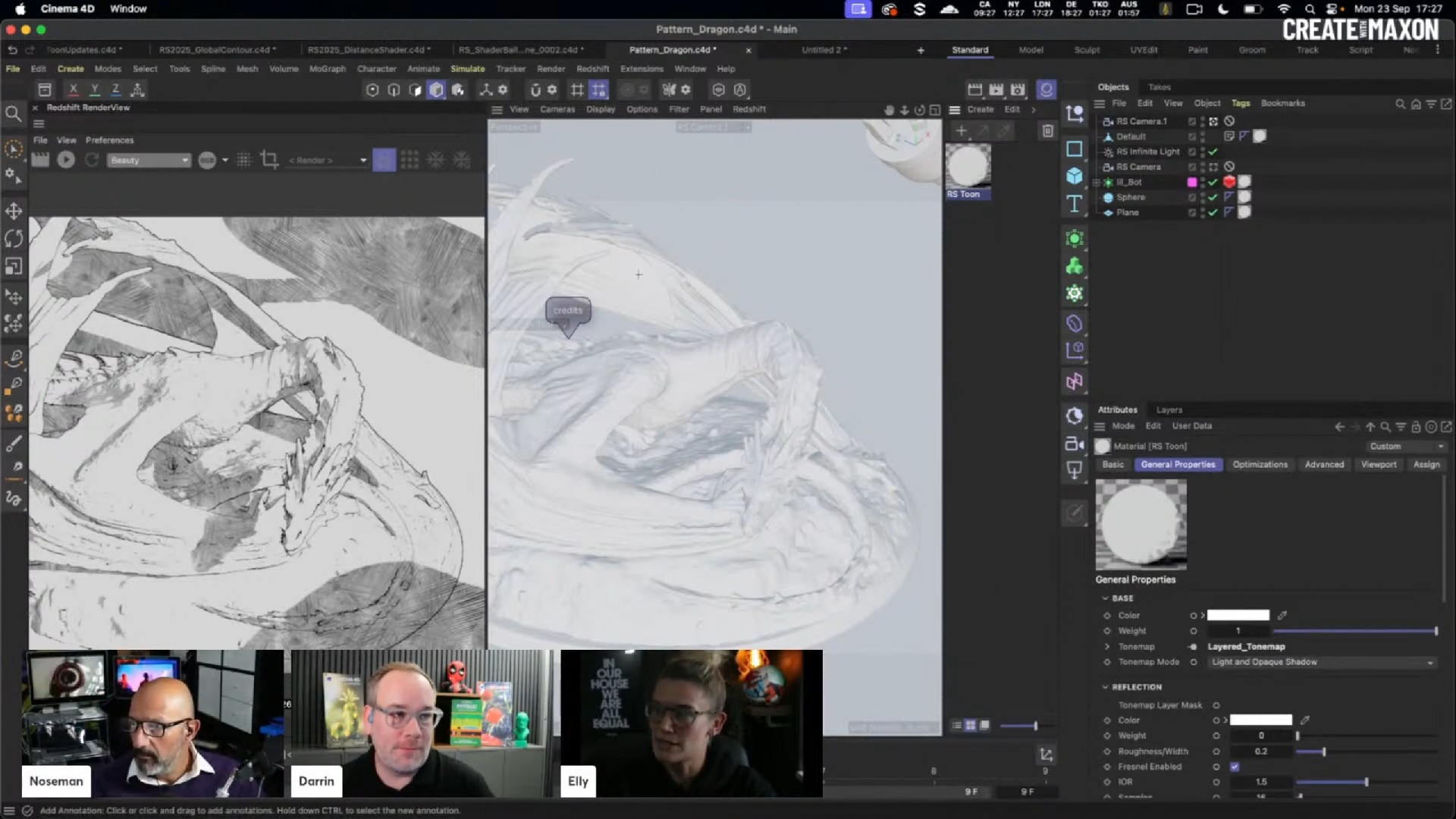 C4D 2025和redshift 2025新功能深度在线教程