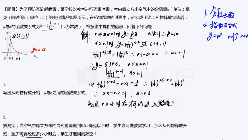 高中数学:分段函数实际应用