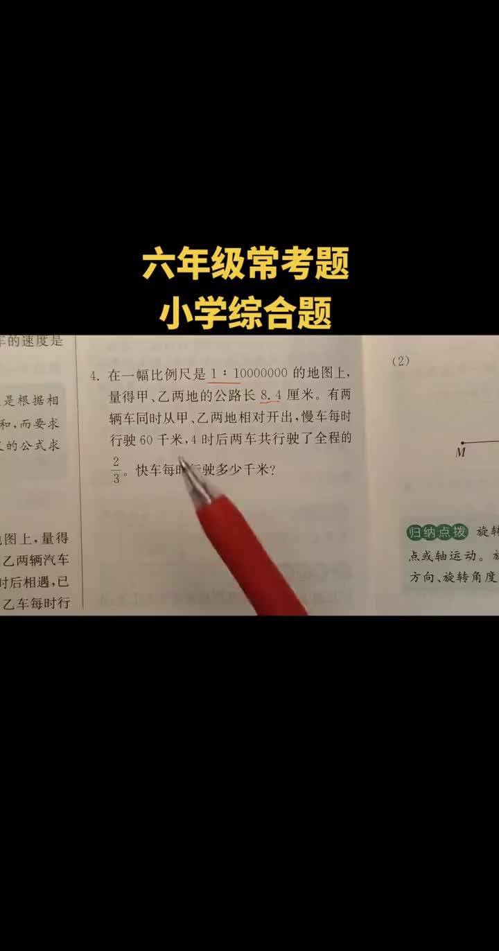 六年级常考题六年级数学