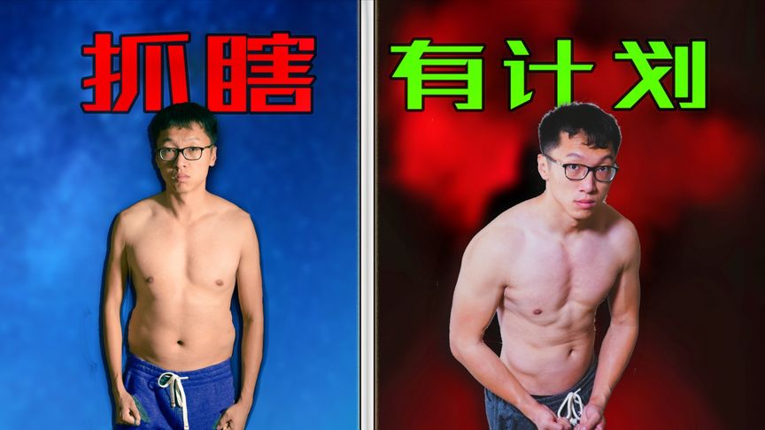 瘦人增肌,减脂塑形健身房用计划全分享