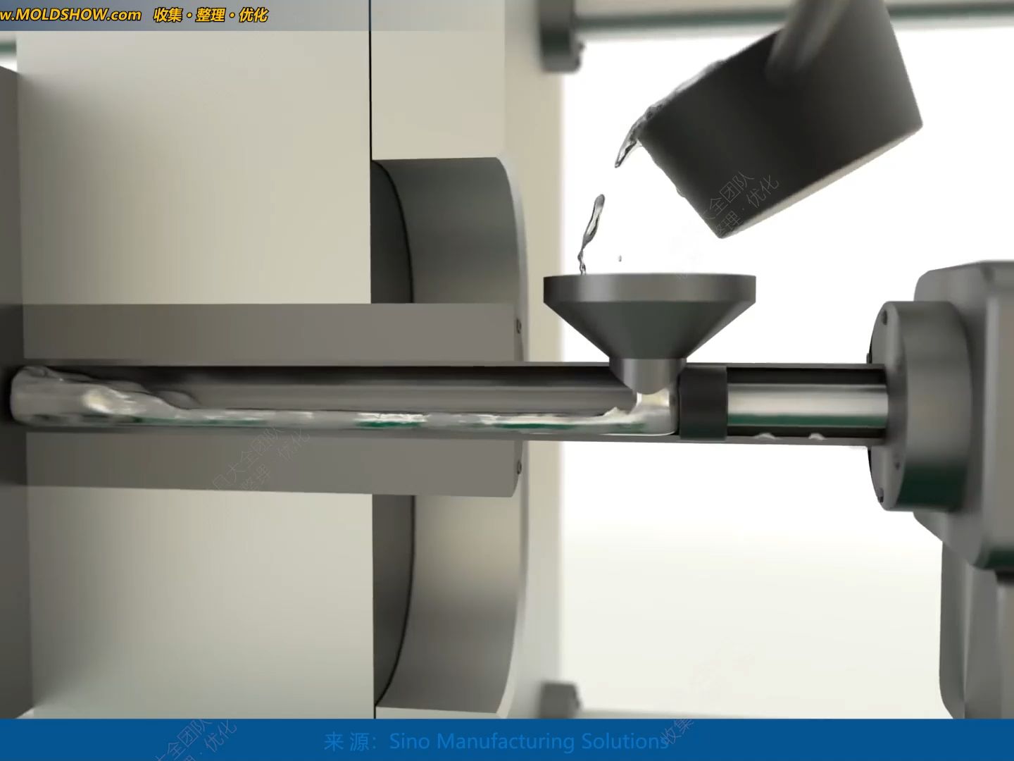 【压铸模】【动画】压铸工艺动画