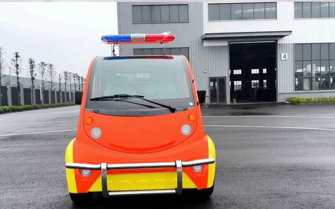 厂区校园四轮电动巡查消防车 小型巡逻消防电动车厂家定制