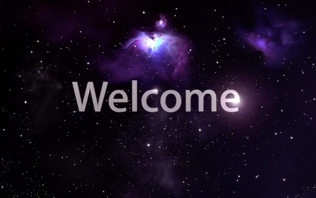 (Apple)MacOS X 10.6 Snow Leopard(雪豹系统)欢迎界面