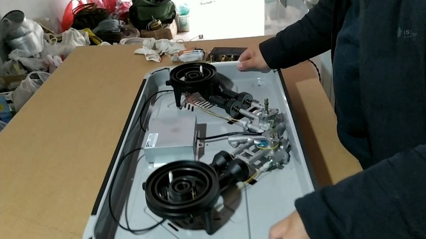燃气灶改变用气种类的简单改装