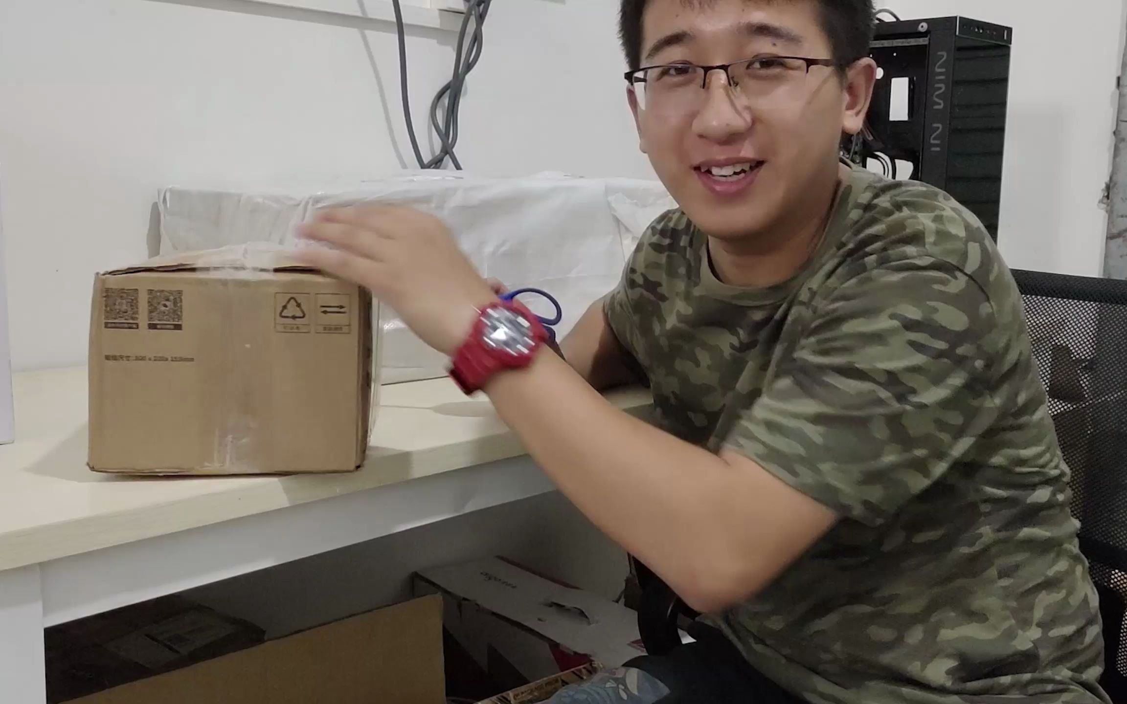 笔记本魔改台式机CPU QNCT装一台ITX主机K40机箱