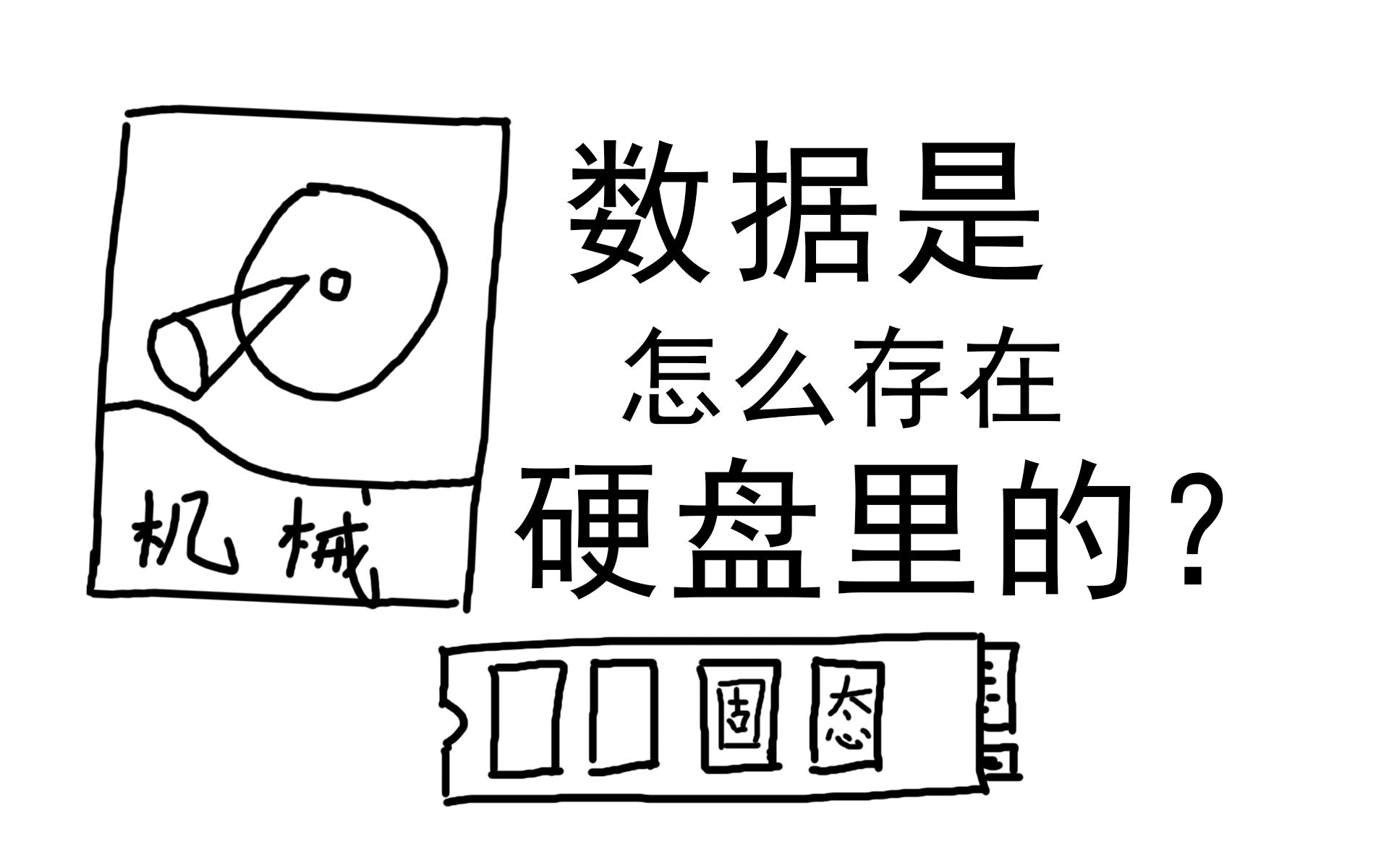 【好奇喔】数据资料是怎么存在硬盘里的?备份存固态还是机械?