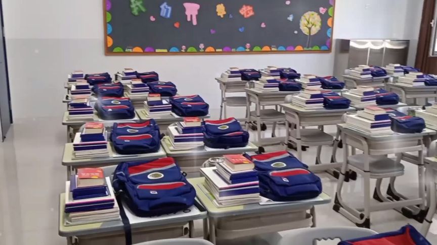 大成双语学校小学部新生入学报到