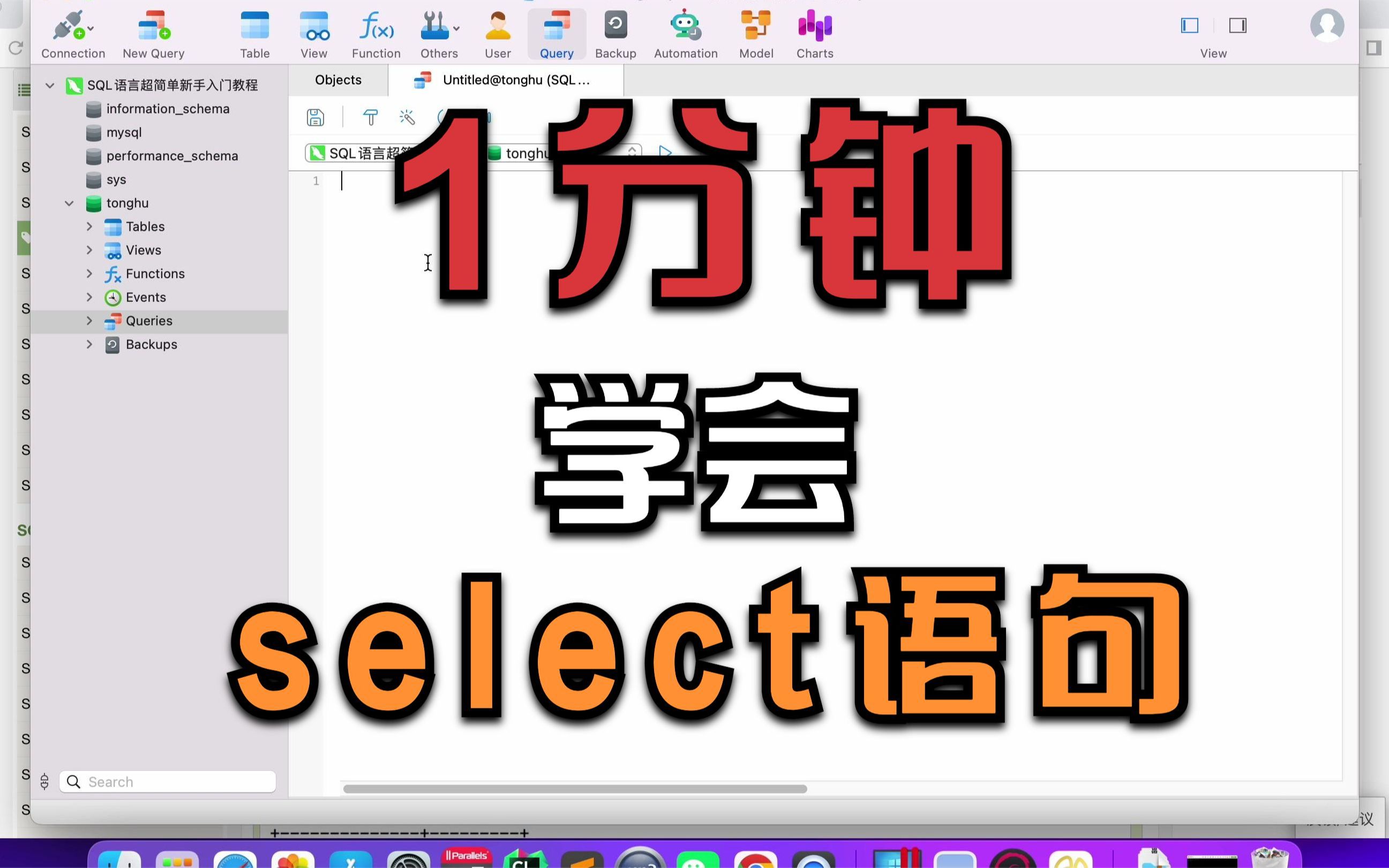 《童虎学习笔记》1分钟学会SQL语言的select语句