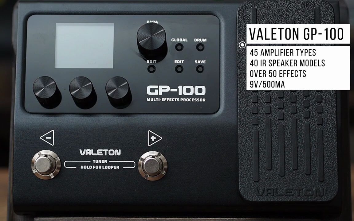 【电吉他效果器】GP-100音色纯享无人声