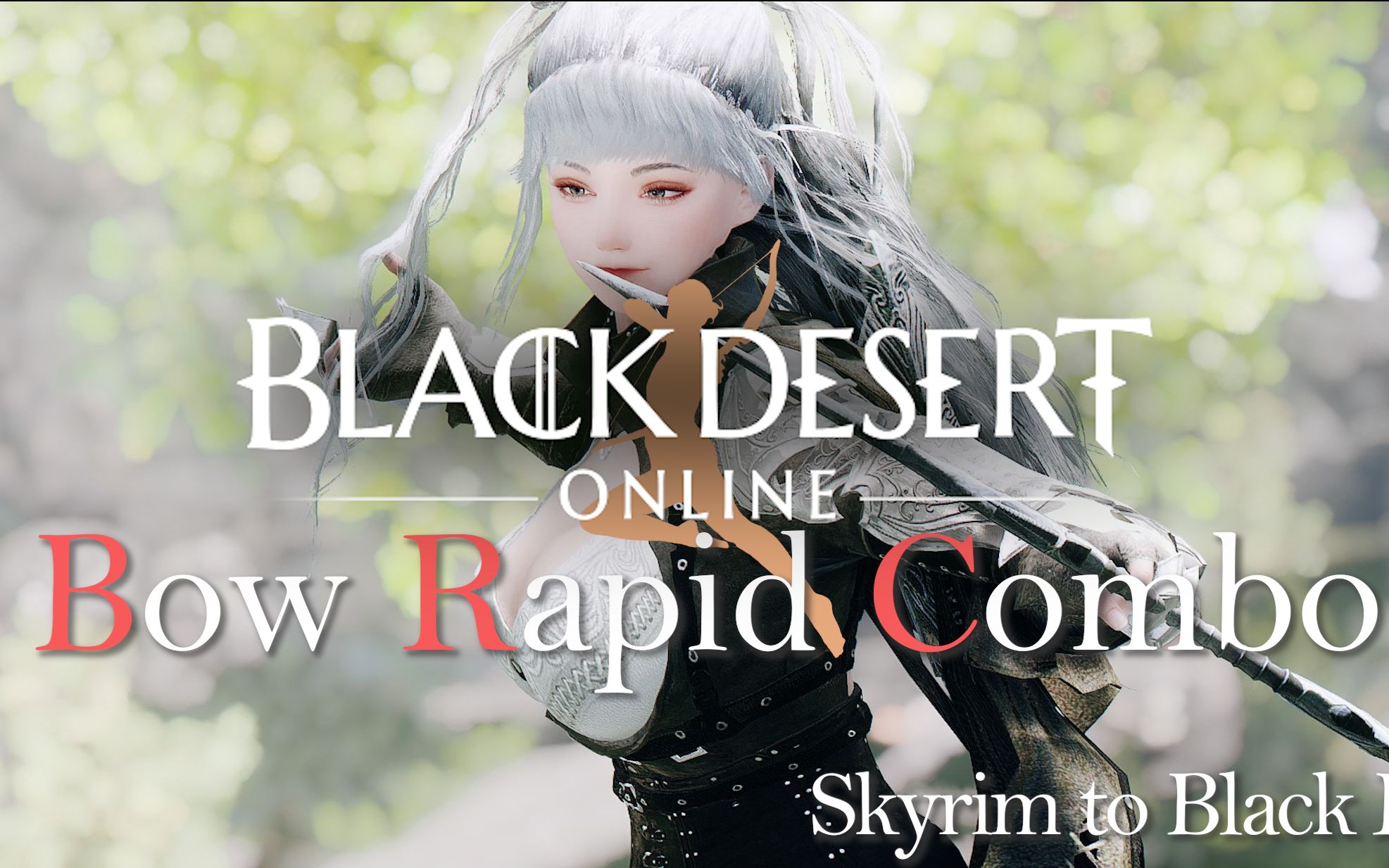 在老滚里面玩黑色沙漠,老滚弓箭游侠动作MOD