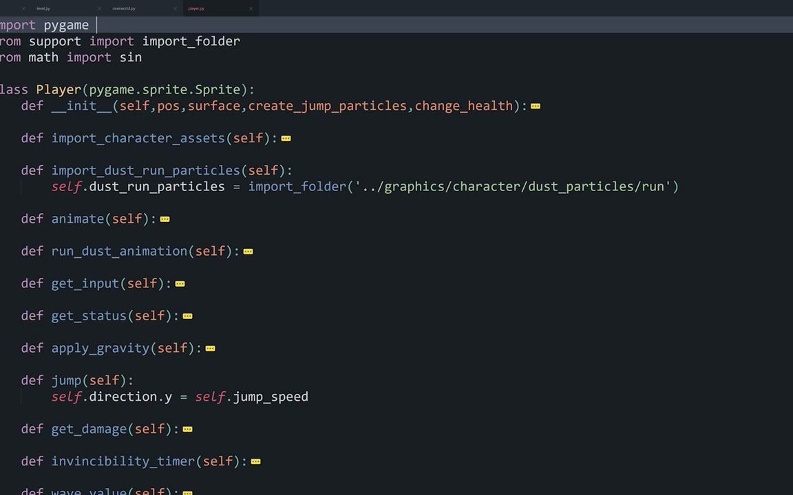 python仿超级玛丽游戏附源码6(全6集)