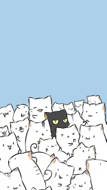 猫猫抠鼻子 