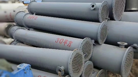 出售大批列管式换热器,冷凝器、二手冷凝器,二手换热器,热交换器等...