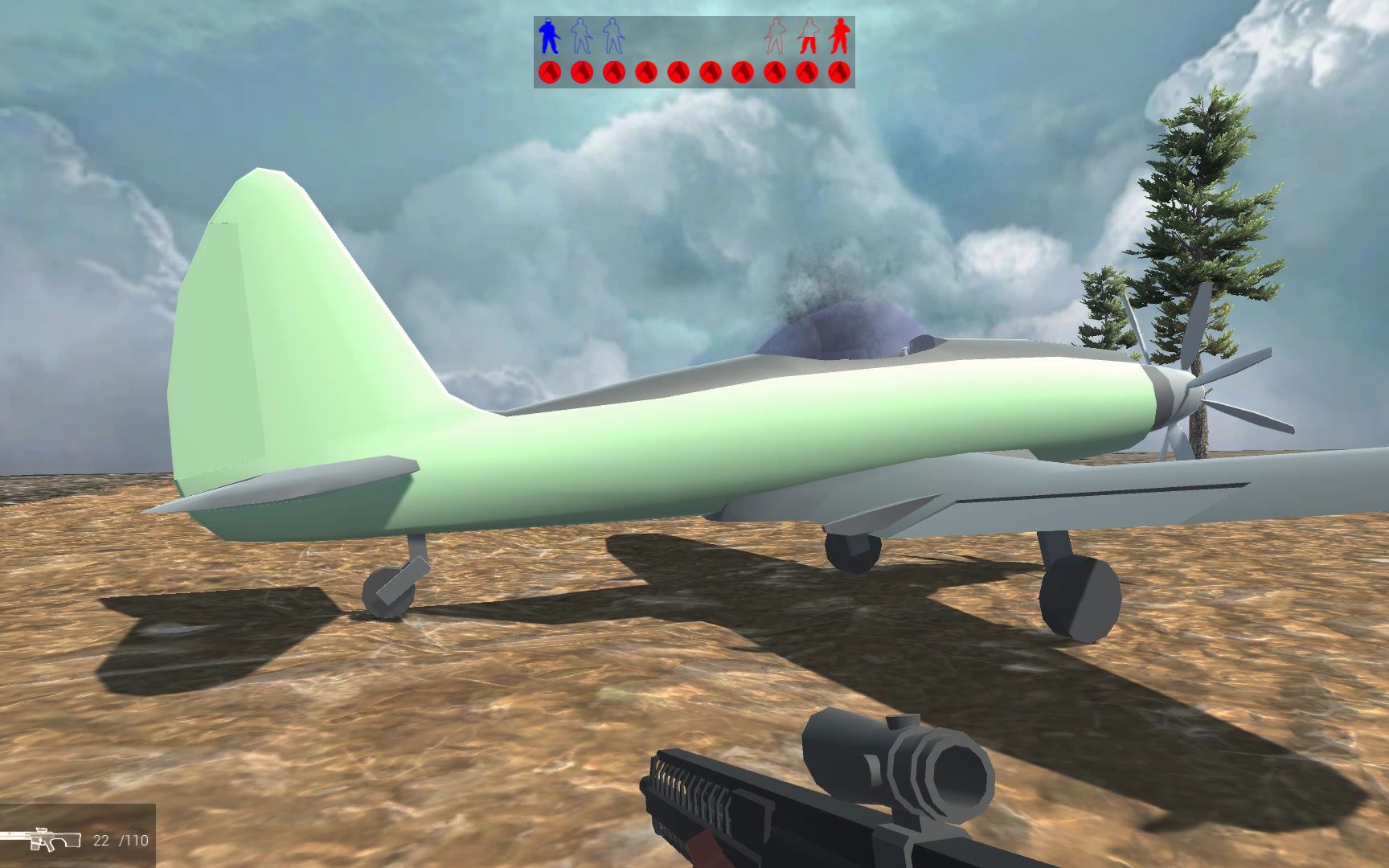 【逍遥小枫】二战风云地图, 无主之地大乱斗! | 战地模拟器(Ravenfield)