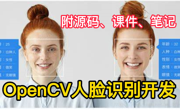 【OpenCV人脸识别开发】OpenCV图像识别必学的实战项目,面向金三...