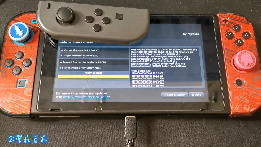 【掌机百科】《switch离线升级系统,自制短接器》自制短接器100%...