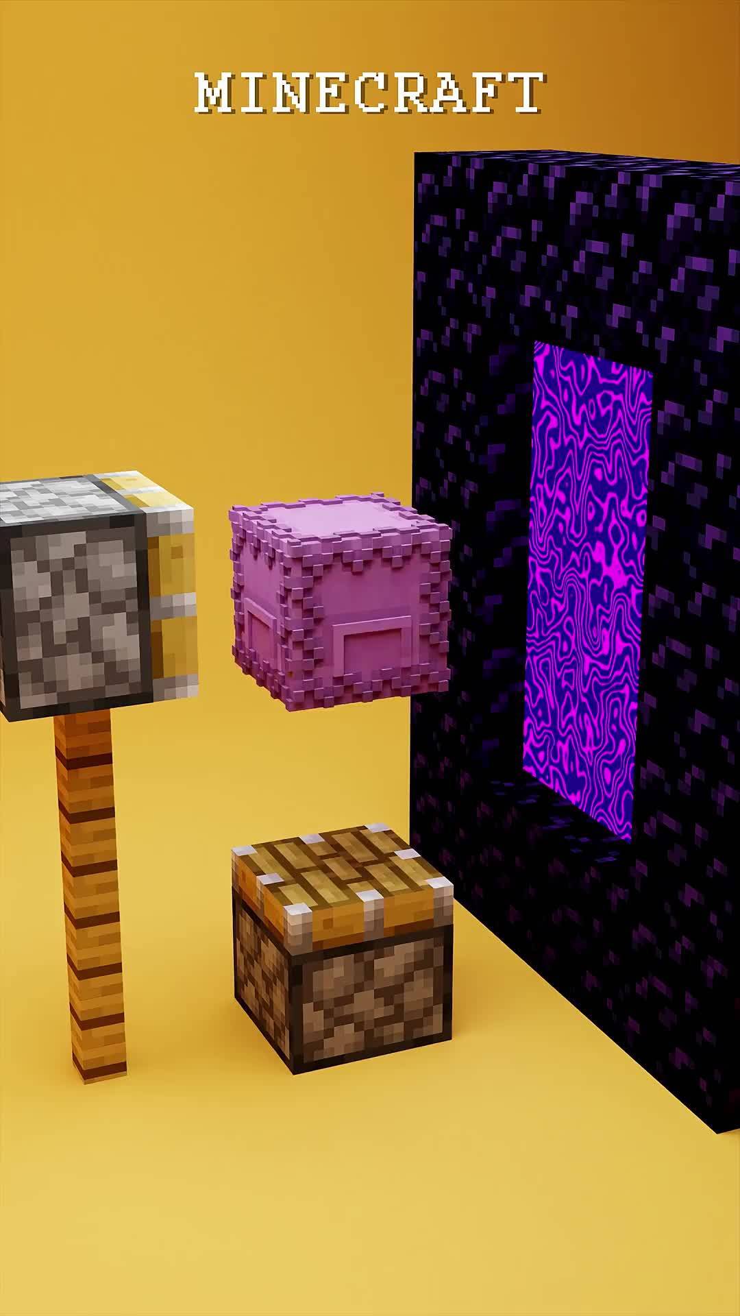 我的世界方块与地狱门