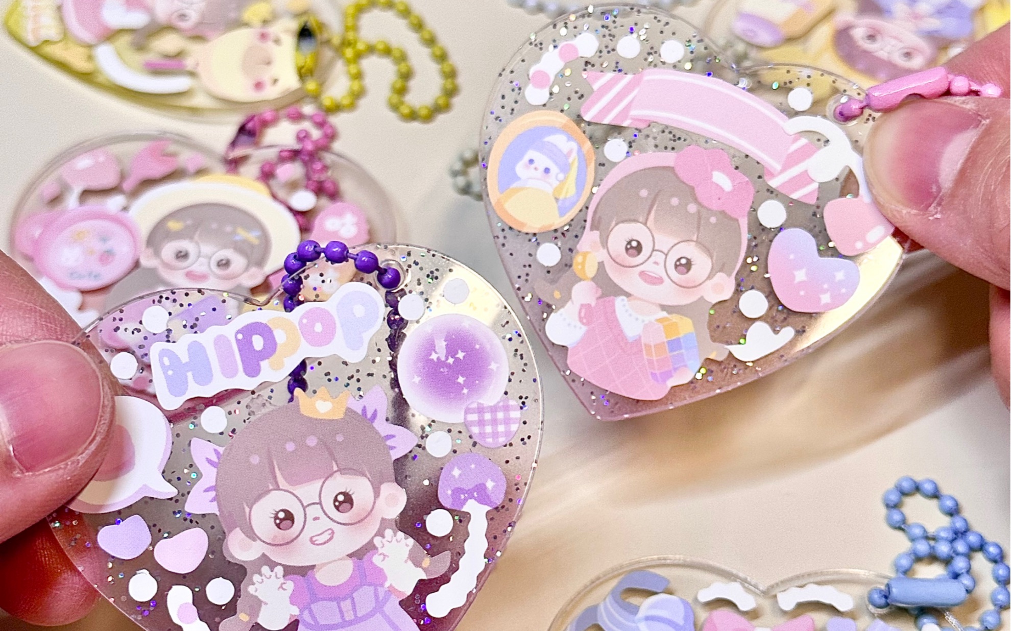 是机灵姐的咕卡贴纸!