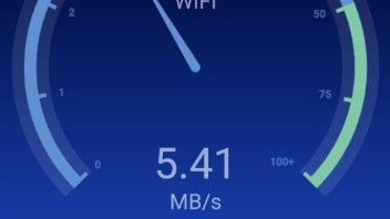 手机网速测试,家里WIFI真不给力,你们那网速咋样呢?