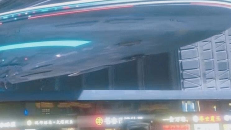 中国科技现在如此发达,3D宇宙飞船惊现街头