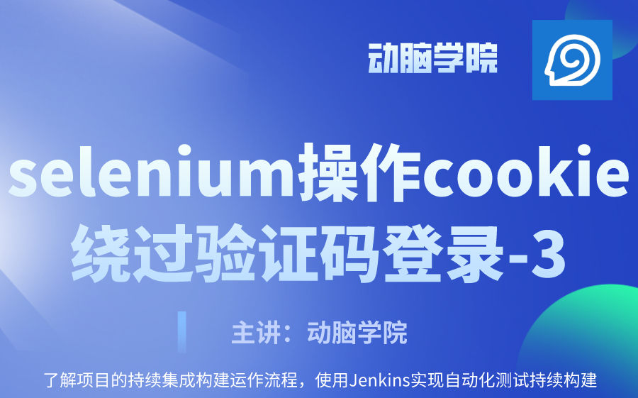 selenium操作cookie绕过验证码登录_3
