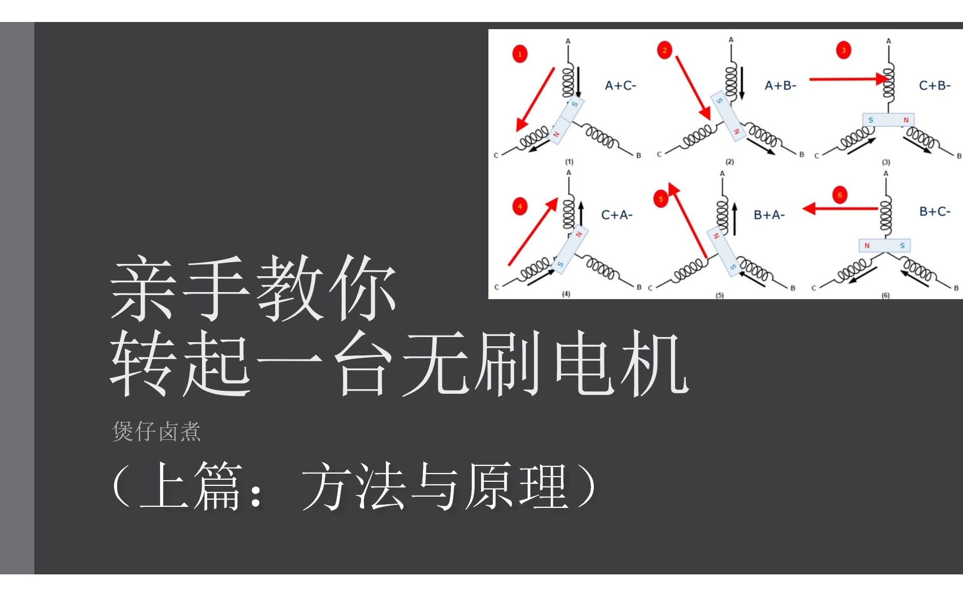 亲手教你转起一台无刷电机.p1