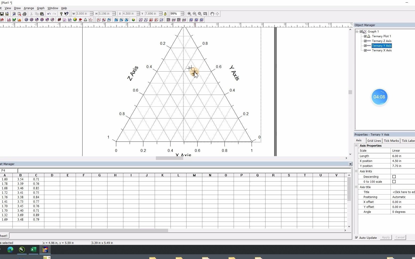 三角投图-Grapher