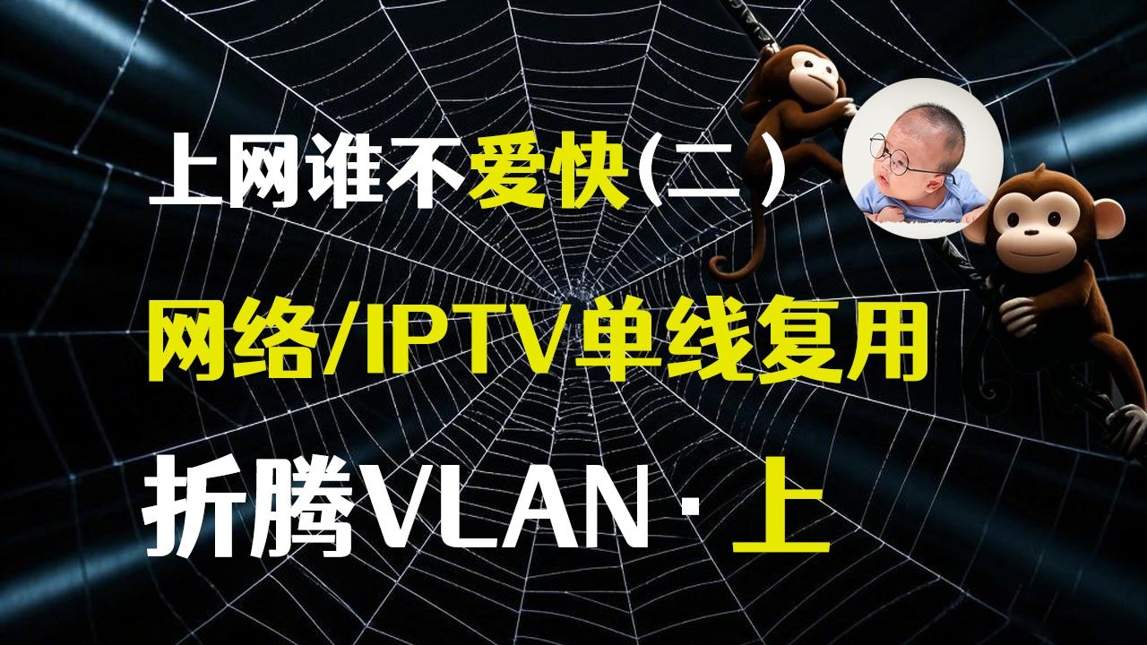 简单易用!让小白秒懂的单线复用 VLAN 搭建教程