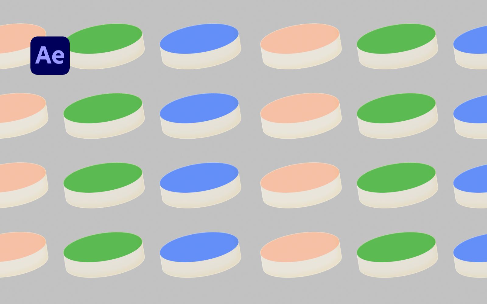 40秒学一个伪3D动画-AE动画教程