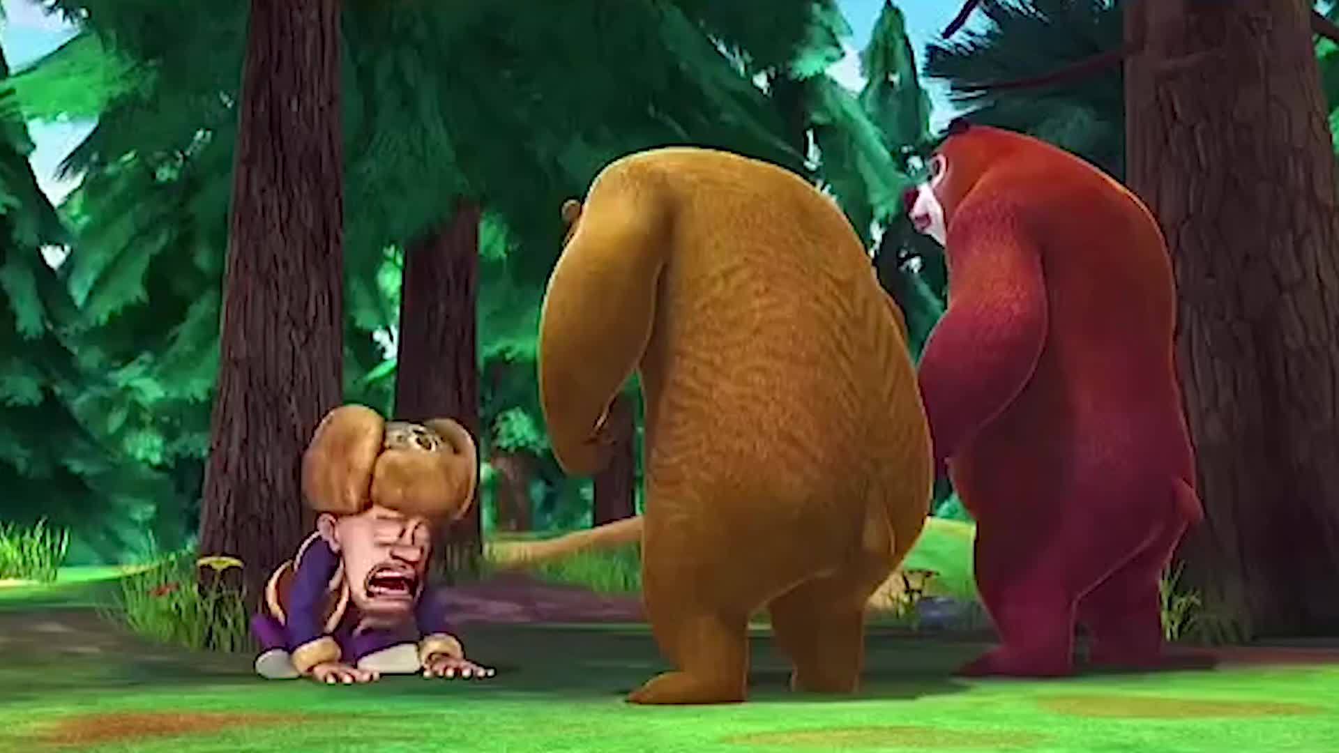 熊出没里的搞笑瞬间,太逗了!