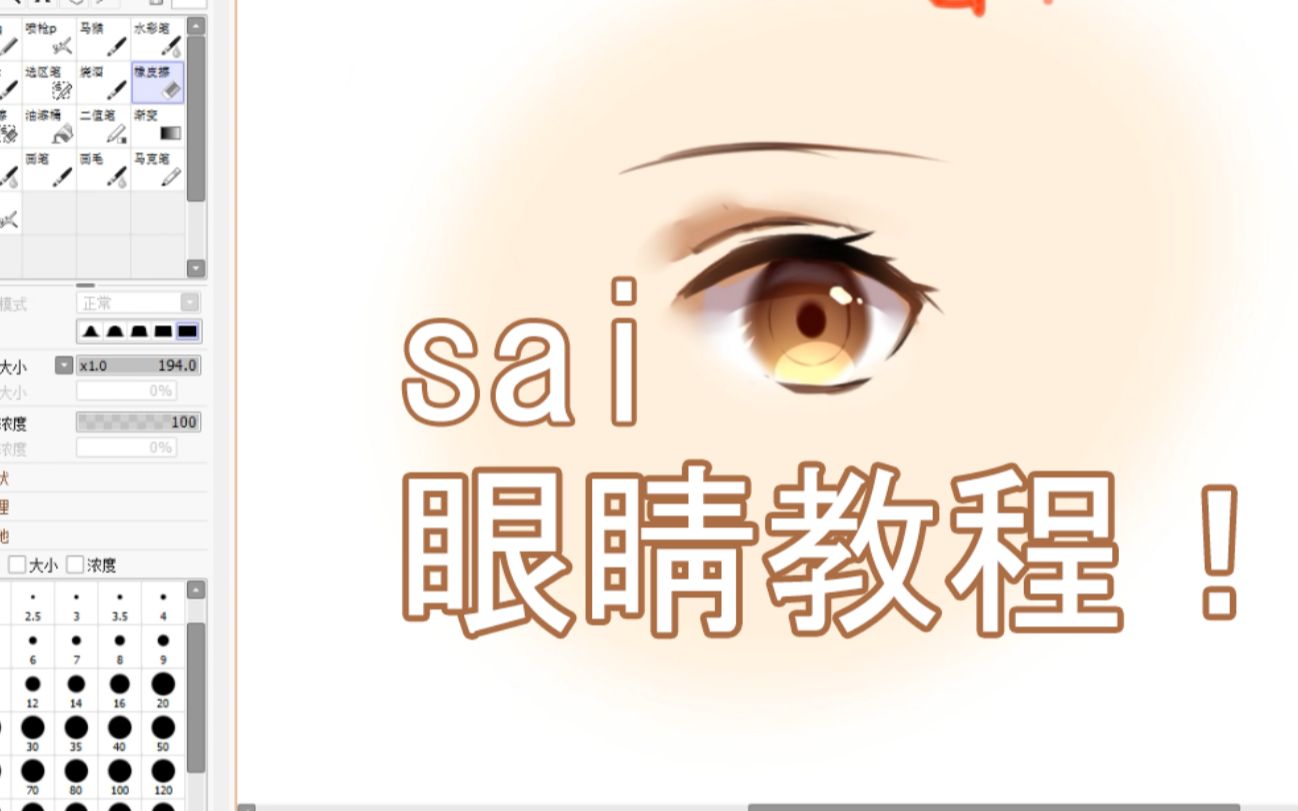 【新手向】史上最详细的眼睛绘画教程,看完还不会你揍我!