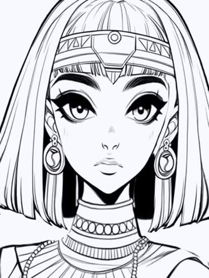 漫画脸 #画个头像 #挡脸特效 #动漫少女 #漫画人物 #异域风情