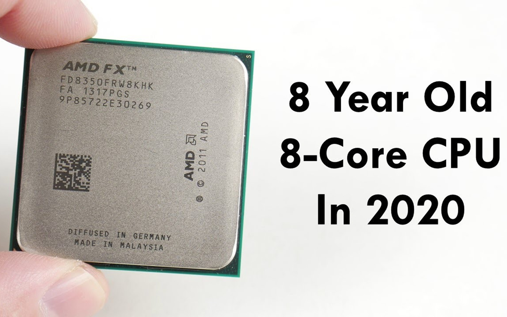 8年前某宝二手500块 AMD FX-8350 能否再战?游戏性能测试