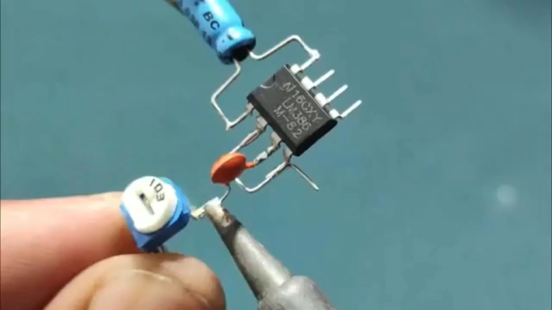 电子制作之简单功放喇叭制作