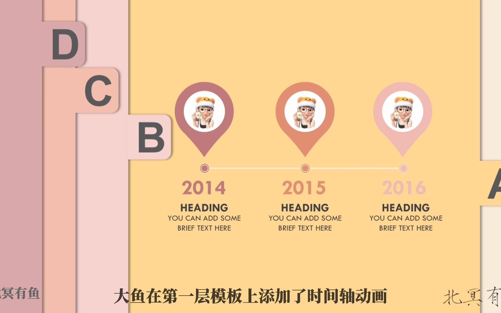 ...过这么丝滑的PPT模板吗?超火模板大改造!梅子系配色抽拉式PPT模板