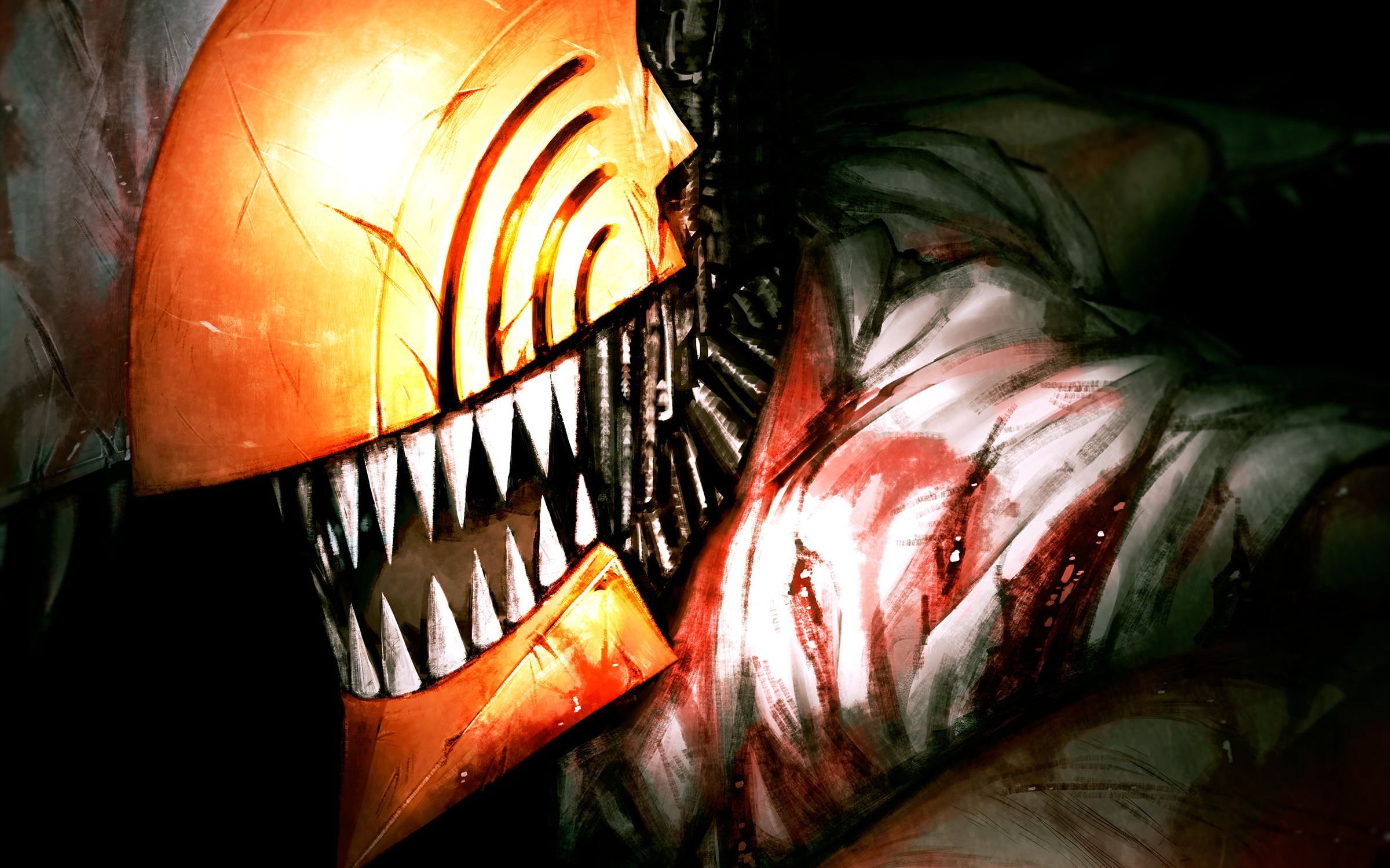 大神自制《电锯人》模型,当2D遇到3D,更加燃爆!