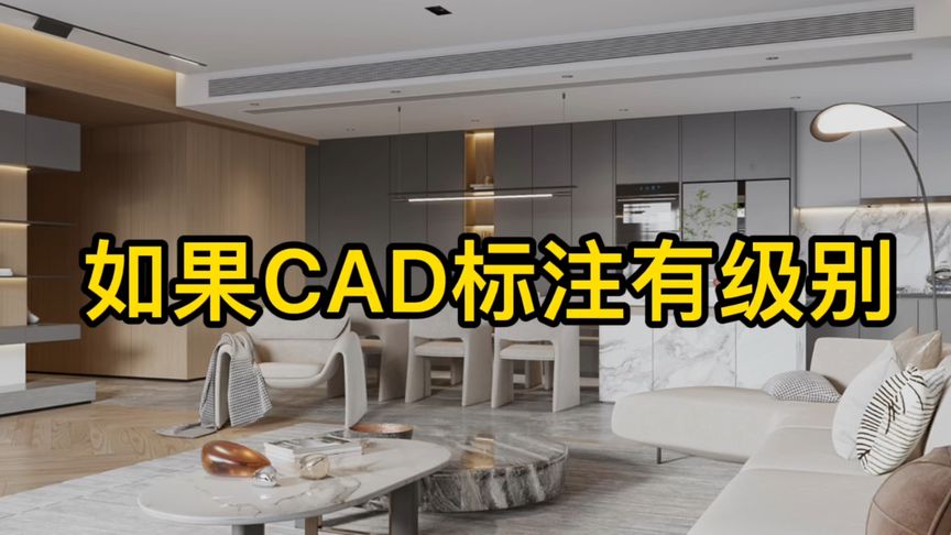 假如CAD标注有等级!看下王者是怎么样标注的的呢?