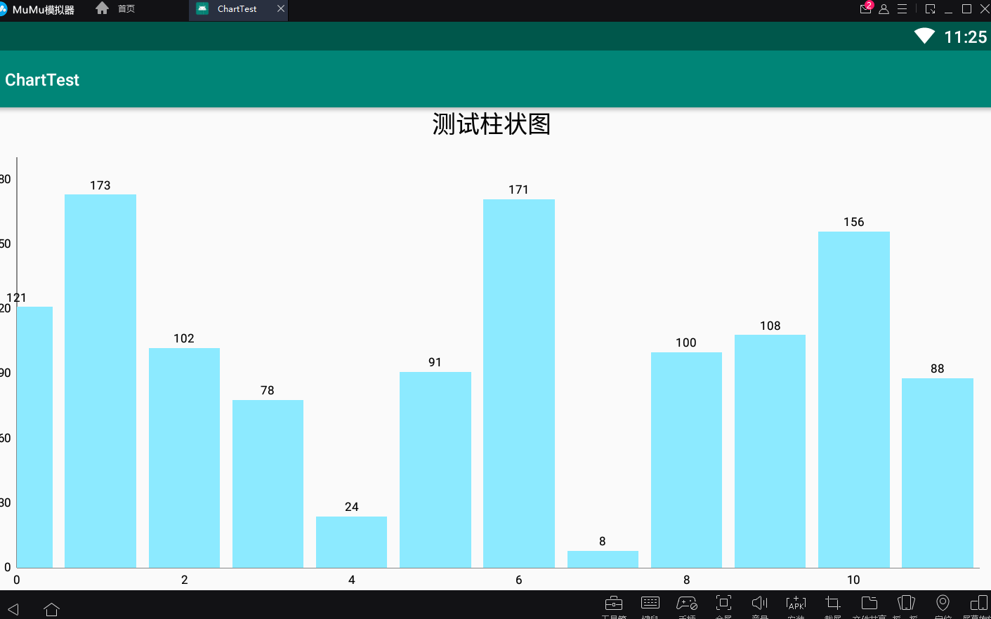 安卓用MPAndroidChart 制作柱状图
