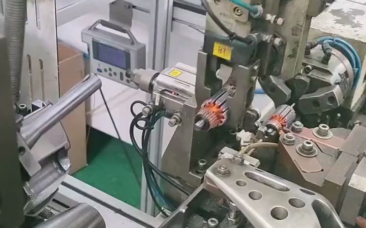 电机转子绕线自动化生产线