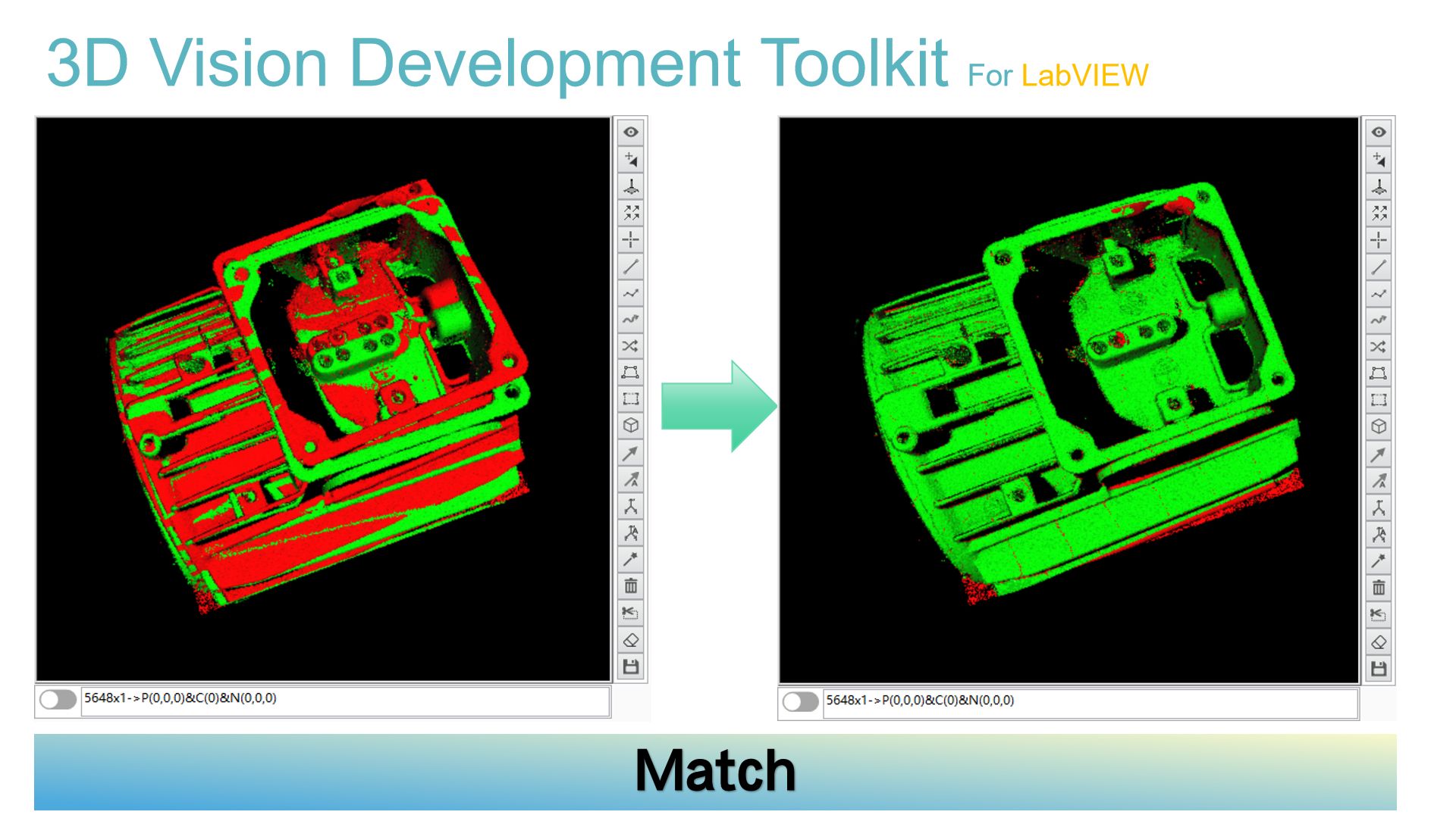 LabVIEW 3D视觉开发工具包系列教程——3.7 点云配准模块