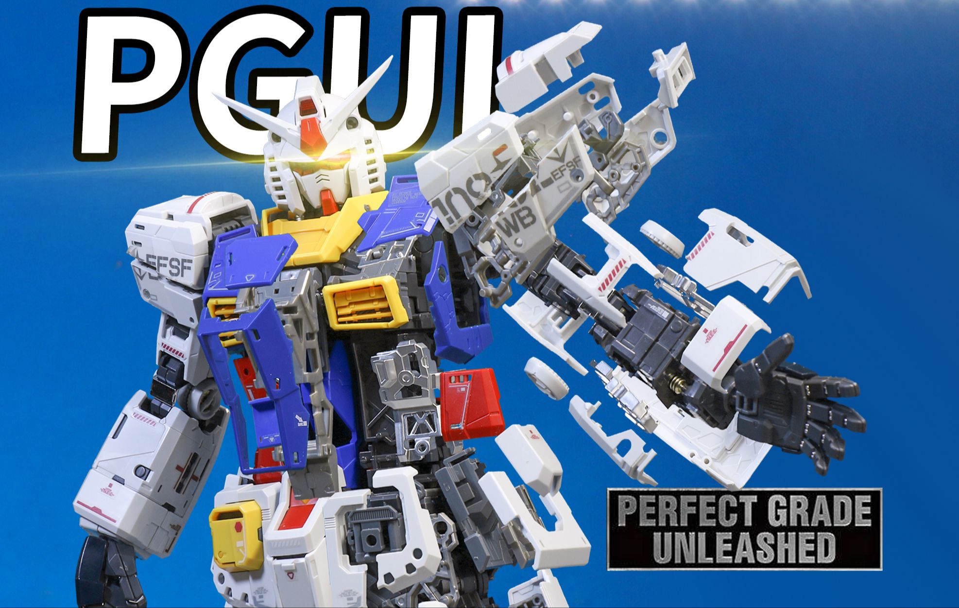 爆肝2500张,见证史诗怪物变态组装【定格动画】PGU元祖高达