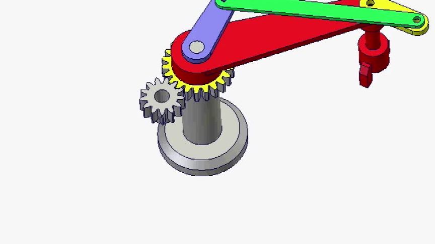 3个巧妙的曲柄双摇杆机构,设计原理简单但很实用,先收藏