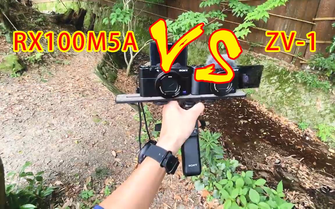 【ZV-1】索尼ZV-1 VS 黑卡RX100M5A实测,音频与美肤对比是相当明显