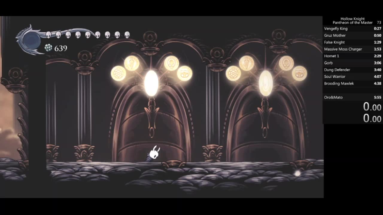 【空洞骑士1.4.2.4】四锁一门速通纪录 game time:5.42