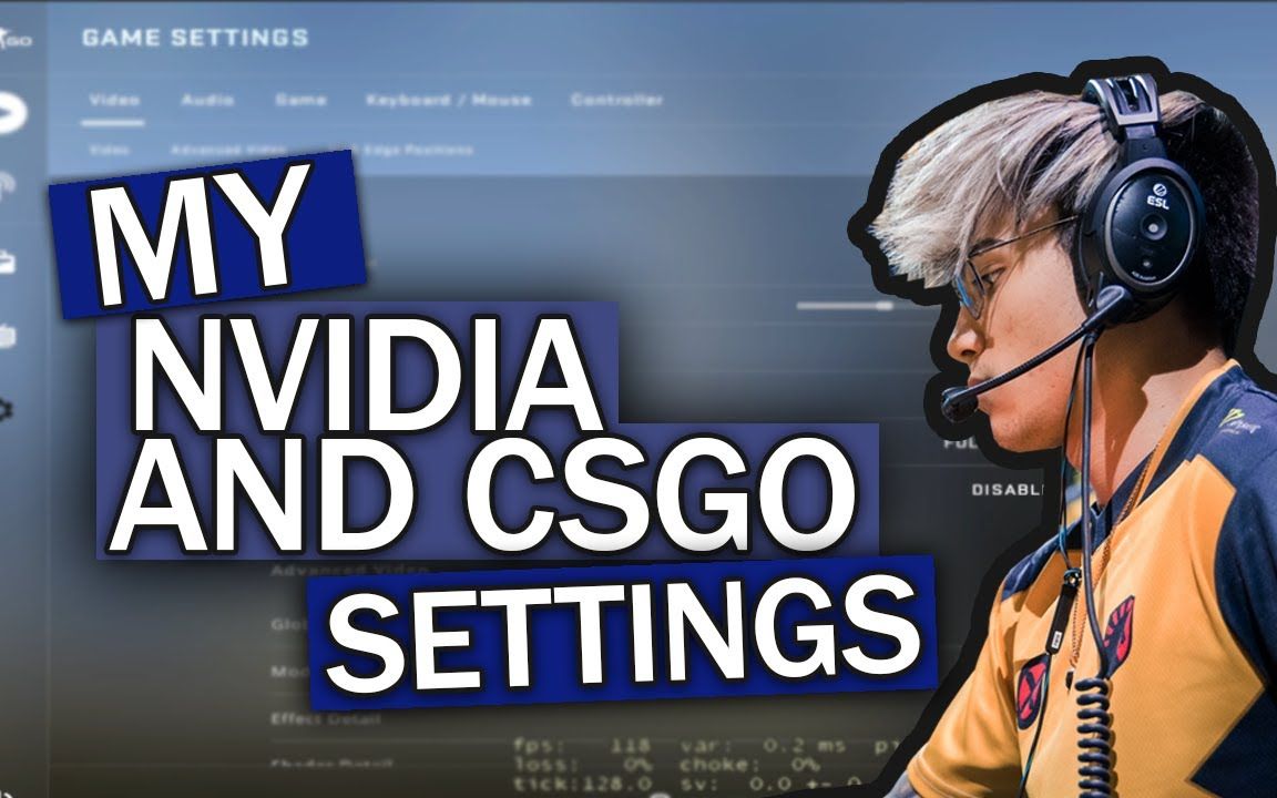 【CSGO 中字】发型总监 Twistzz CSGO与N卡设置