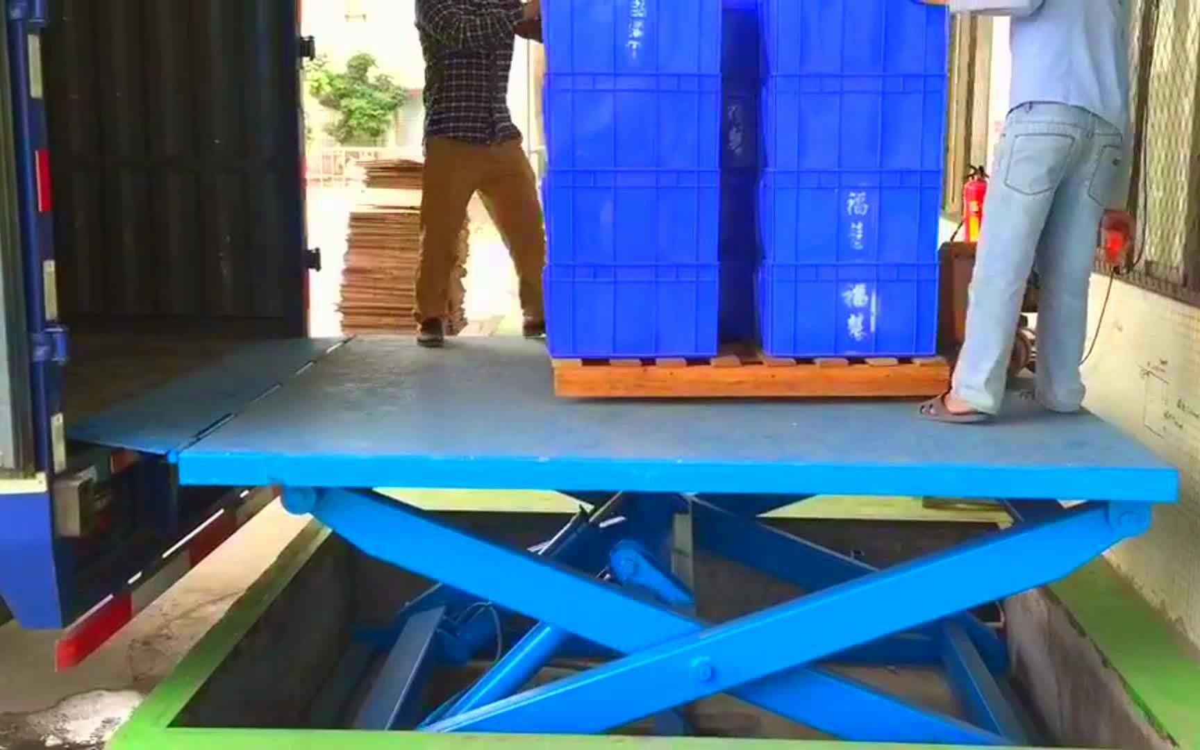 货梯价格定制货梯升降货梯厂房液压升降台导轨式升降平台货运电梯