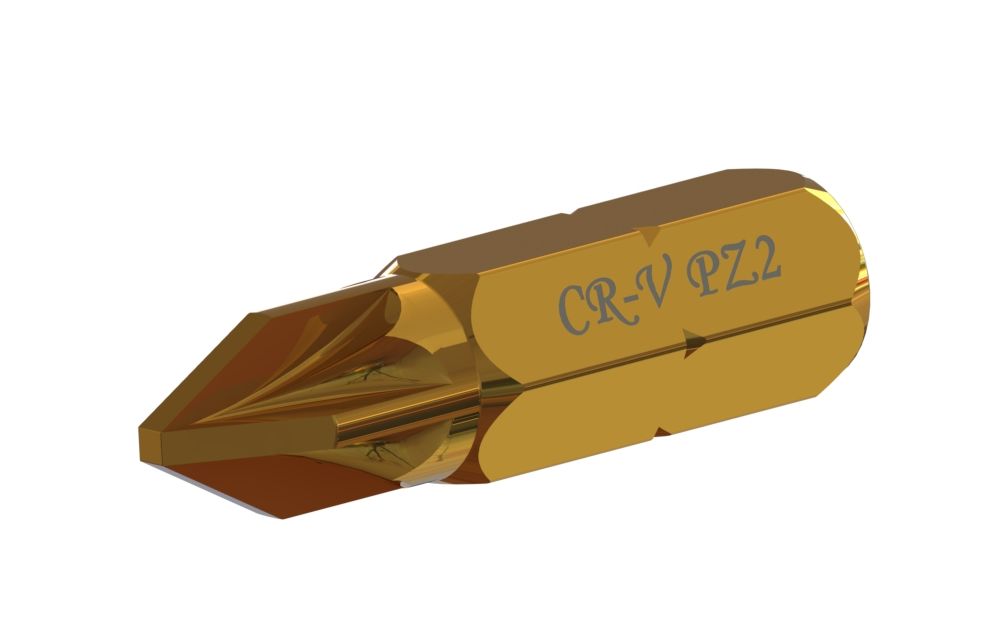 高级螺丝起子钻头PZ2(SolidWorks)