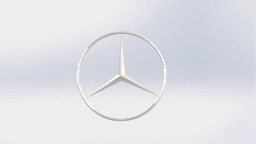 奔驰车标是怎么设计出来的呢?工控帮慕白老师来教你!