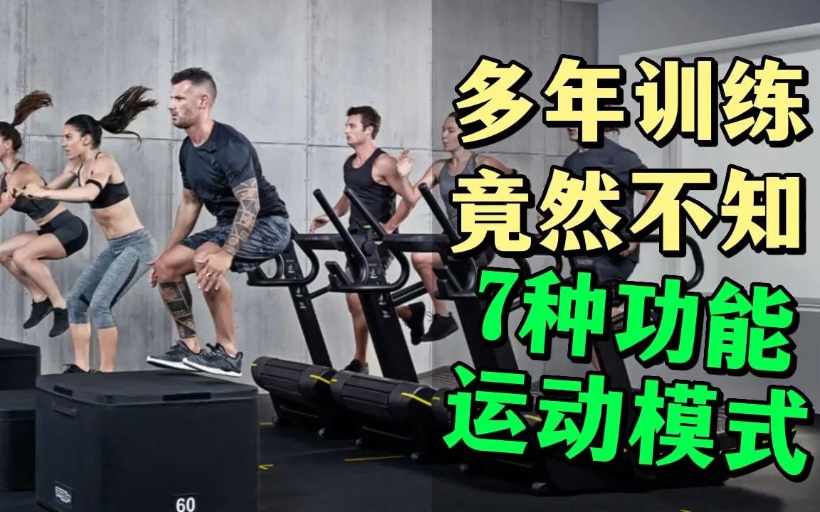 [中字]传说中的7种基本功能运动模式介绍