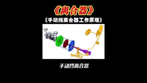 很多老司机都不知道离合器居然是靠摩擦力工作的